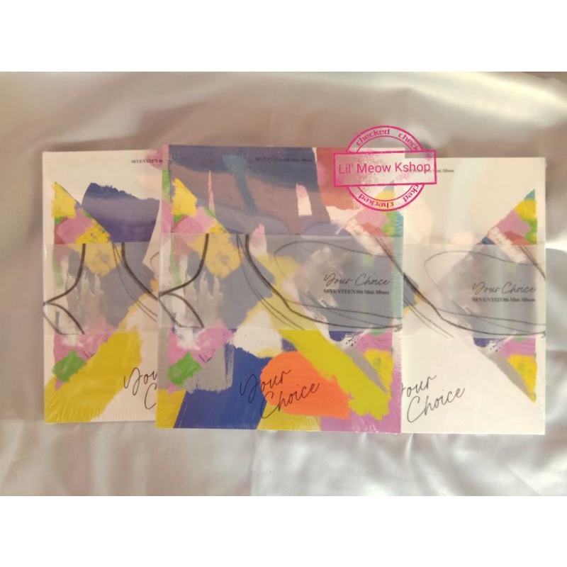 SEVENTEEN SVT ALBUM YOUR CHOICE SET + POSTER + POB GIFT WEVERSESHOP ...