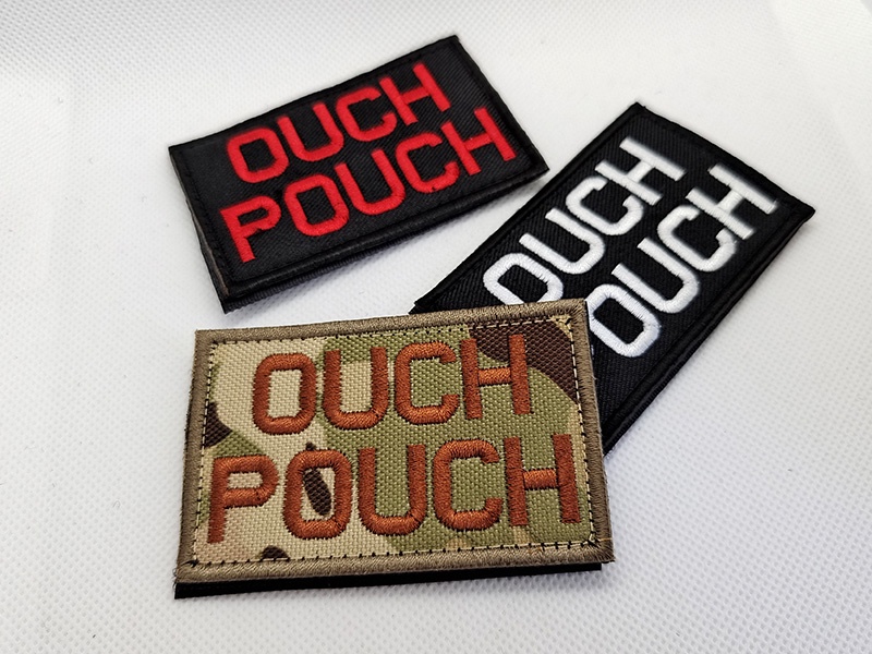 Embroidery Skull Patch Velcro Badge Clothing Accessories Beard God ...