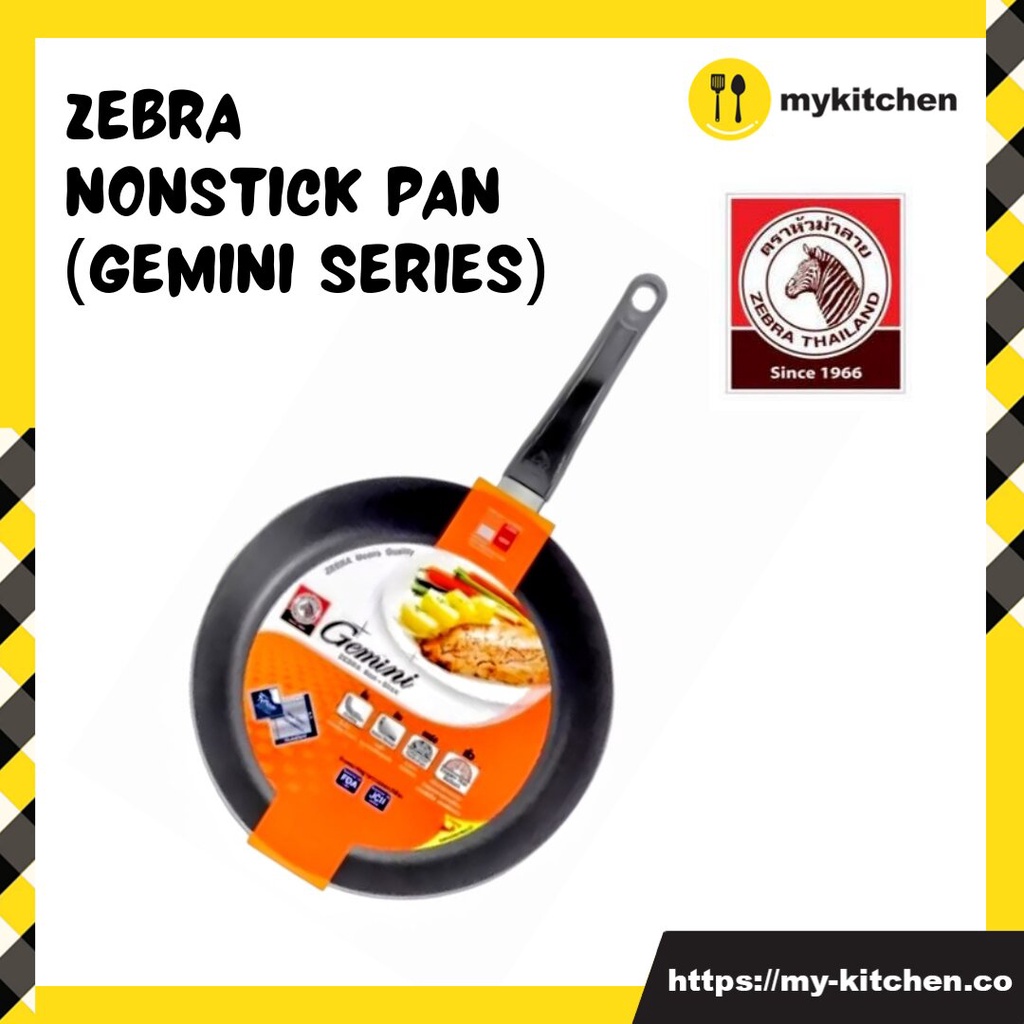 [MY KITCHEN] ZEBRA Non-Stick Pan (Gemini Series) Pan Frying Pan ...