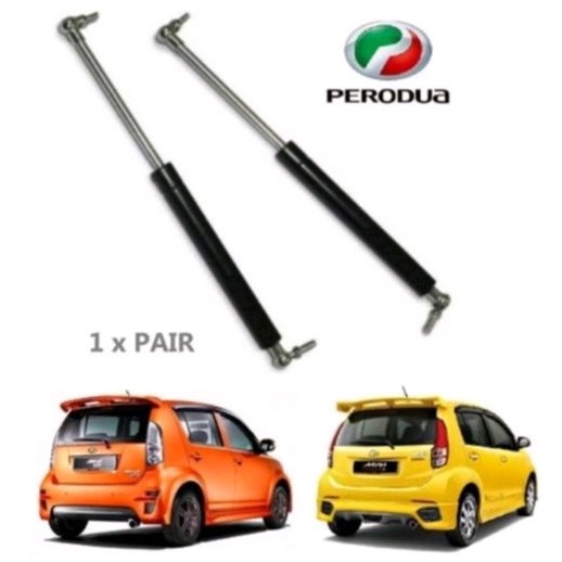 1set Perodua Myvi All Model Rear Boot Damper G/Spring Bonnet Absorber ...