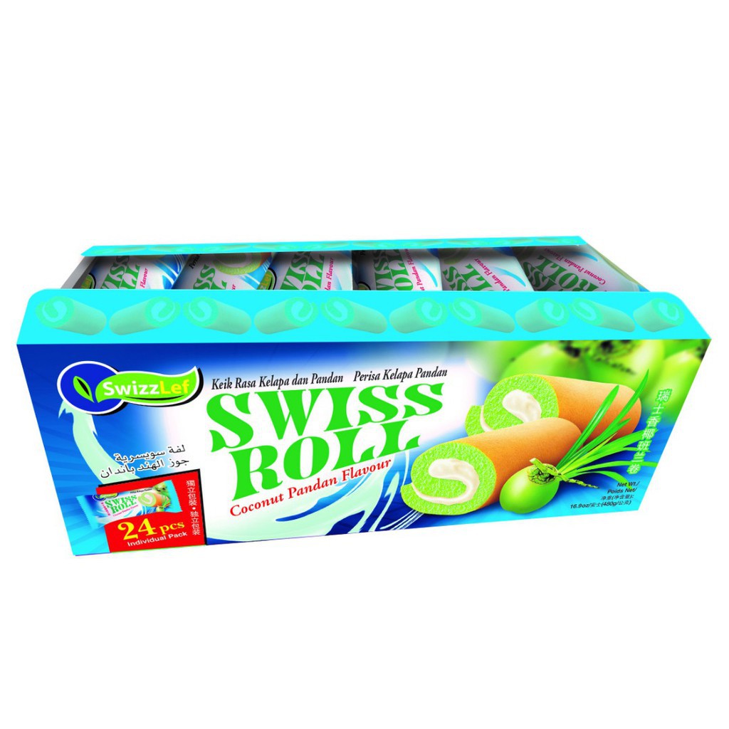 SWIZZLEF SWISS ROLL Flavour [24pcs x 20G] | Shopee Malaysia