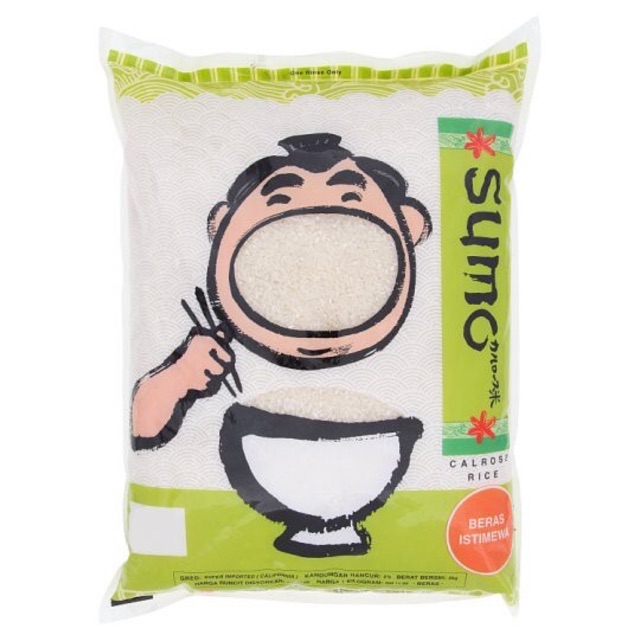 Sumo Calrose Rice 5kg | Shopee Malaysia