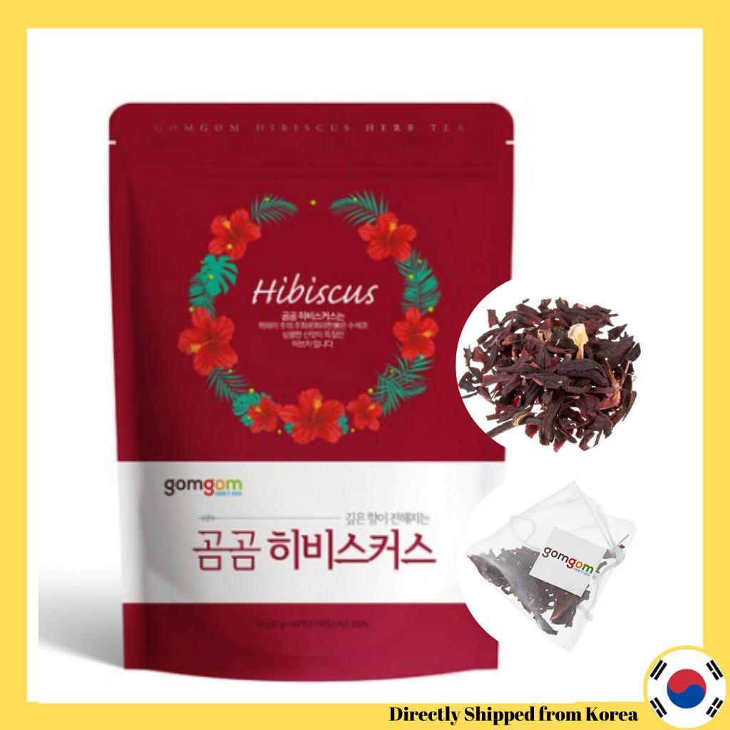[GOMGOM] Hibiscus Tea 150g (1.5g x 100 Teabags) | Shopee Malaysia