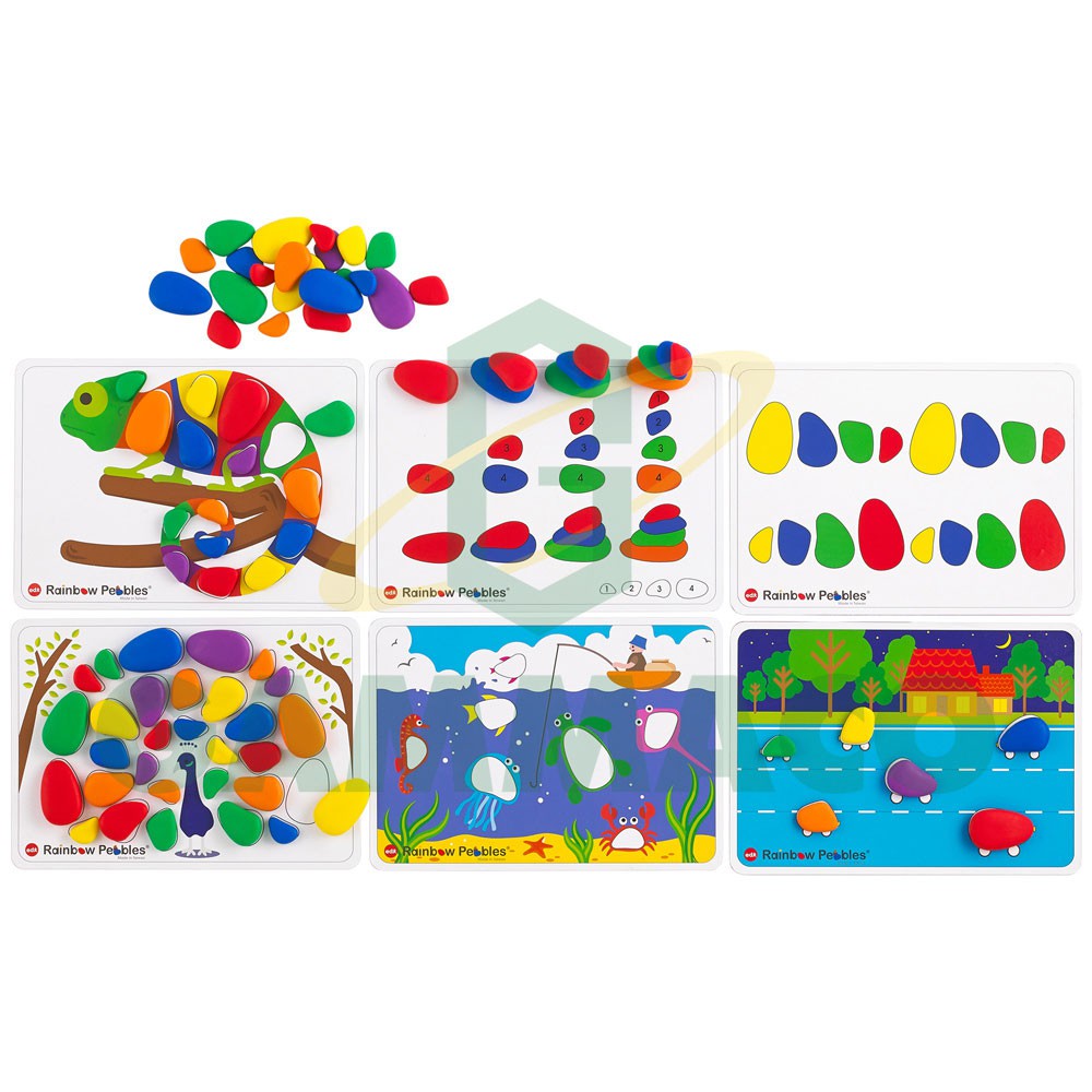 Rainbow Pebble Activity Set-50EDX13206 | Shopee Malaysia