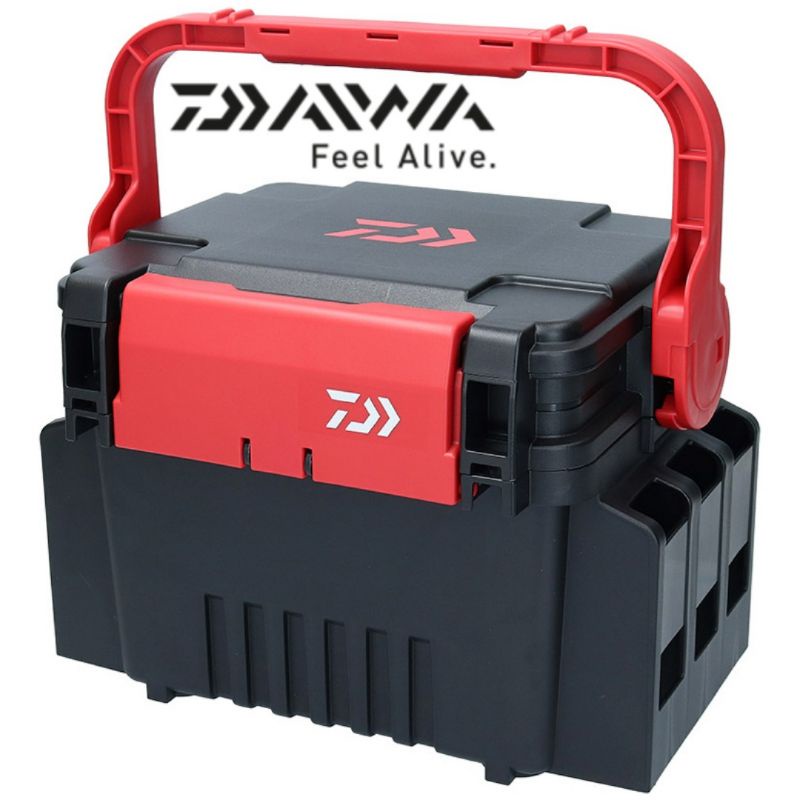 DAIWA TACKLE BOX BLACK/RED (JDM) | Shopee Malaysia