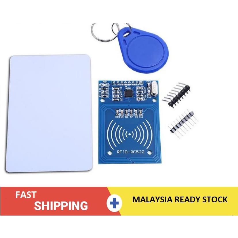 Arduino Rfid RC522 Card Reader Detector | Shopee Malaysia