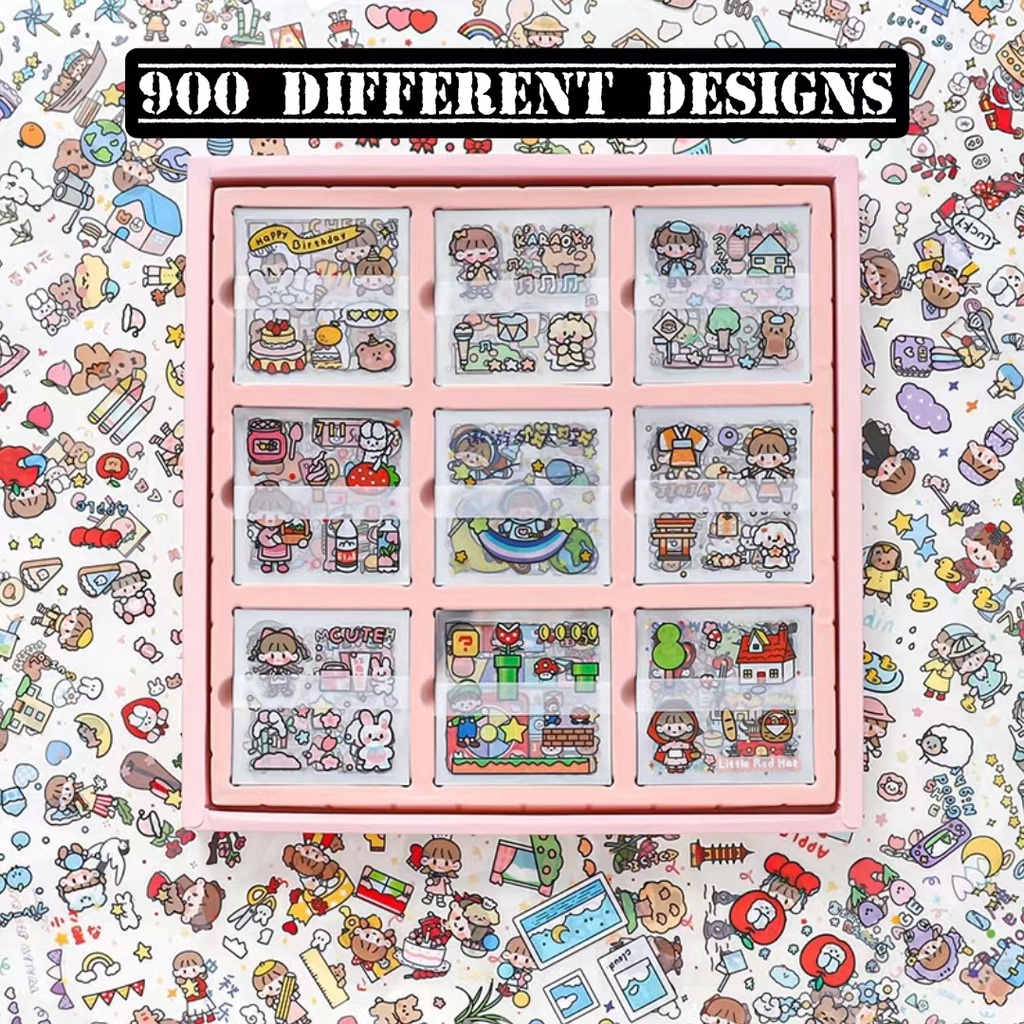 Cute PVC Stickers/Ruan Ruan/Ins Stickers/Cartoon Waterproof PVC ...