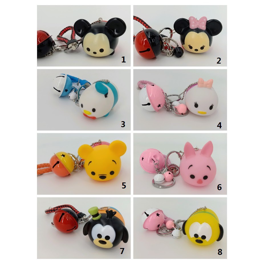 Tsum Tsum Mickey Minnie Pooh Keychain | Shopee Malaysia