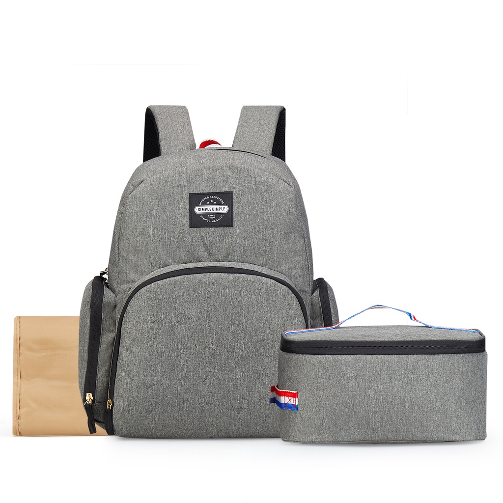 Simple Dimple X Hipster Keepster Urban Luna Diaper Bag Backpack With ...