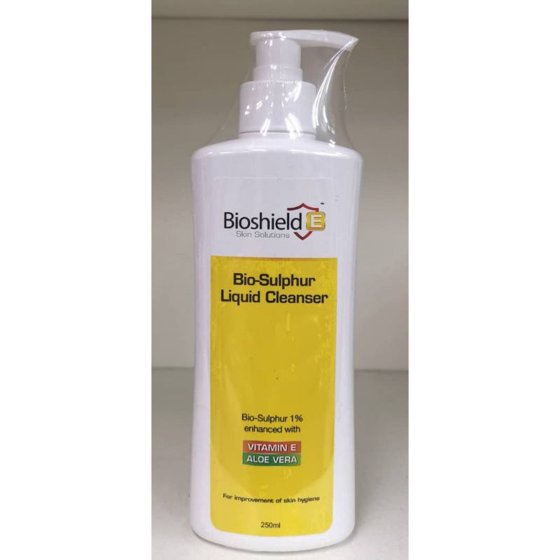 Bioshield E Bio Sulphur Liquid Cleanser 250ml(Exp Date:04/2024 ...