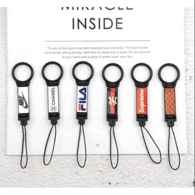 HP GANTUNGAN Fashion Finger Hole Mobile Phone Hanger! | Shopee Malaysia