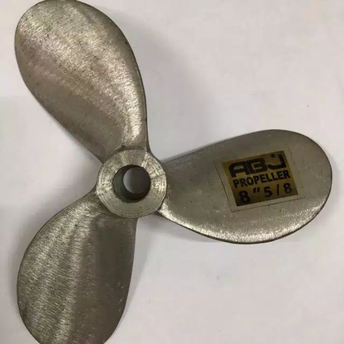 Wheel Propeller / Boat Fan 3 Leaf Aluminum 8 Inches (As 5/8) | Shopee ...
