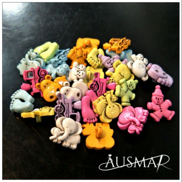 FANCY CANDY BUTTON / FANCY BUTTON (16PCS) | Shopee Malaysia