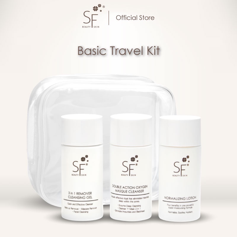 SF Beauty Skin Basic Travel Kit 3支裝基礎旅行套組 | Shopee Malaysia