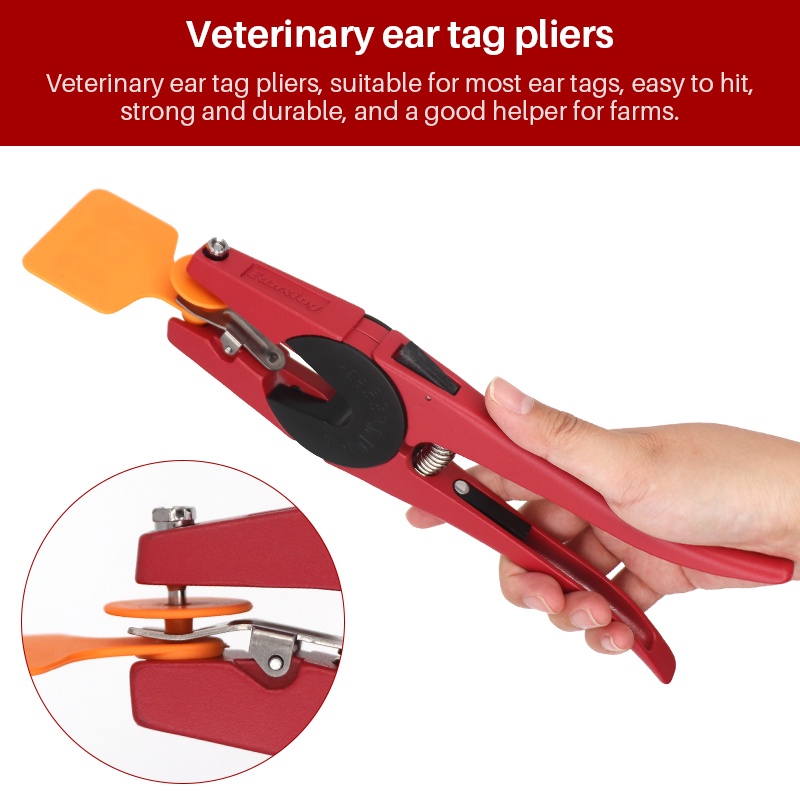 【Ready stock】1Pcs Ear Tag Clamp Cutter Pliers Tag Applicators Farm ...