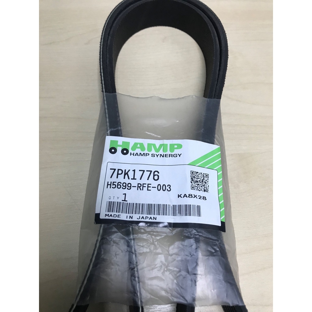 HONDA HAMP FAN BELT 7PK1776 FOR HONDA ODYSSEY RB1 SFE 56992-RFE-003 ...