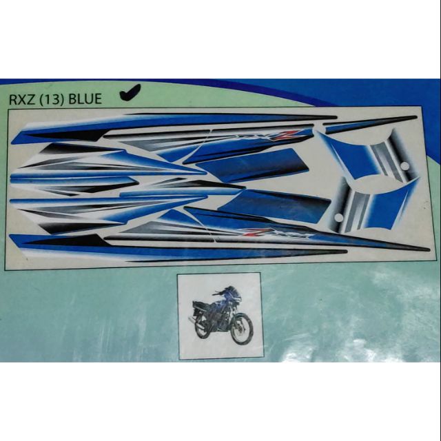STICKER YAMAHA RXZ (DRS) | Shopee Malaysia