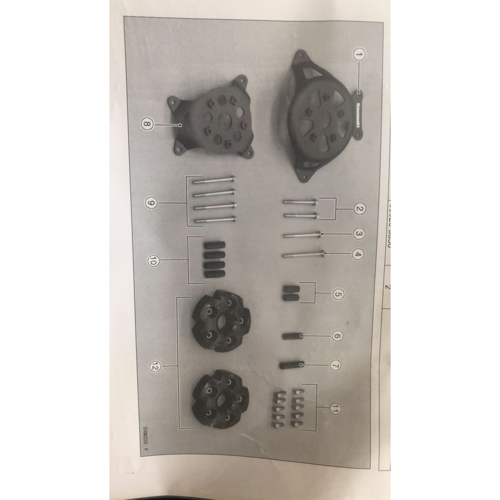 Kawasaki Z800 Original Engine Guard Engine Cover (NEW) | Shopee Malaysia