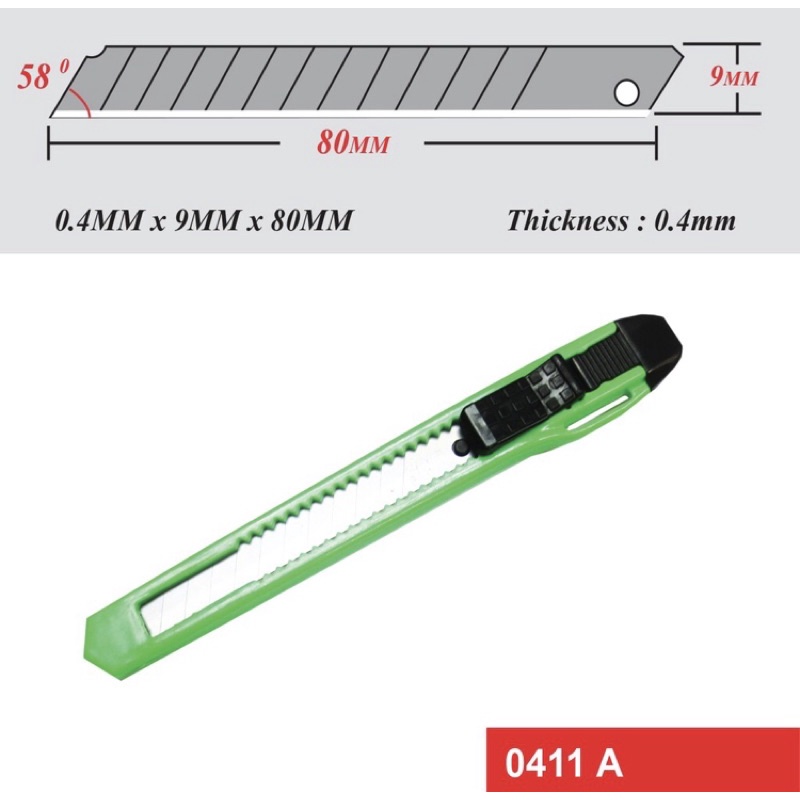 💯 Original SDI CUTTER KNIFE 0411/0426🔥🔥 | Shopee Malaysia