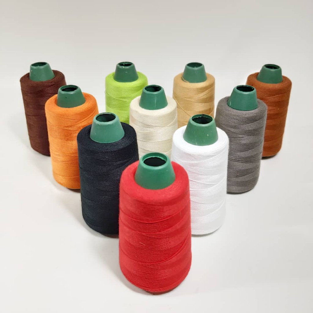 Benang Jahit Spun Polyster Thread Cotton Thread Benang Kain 60/4 ...