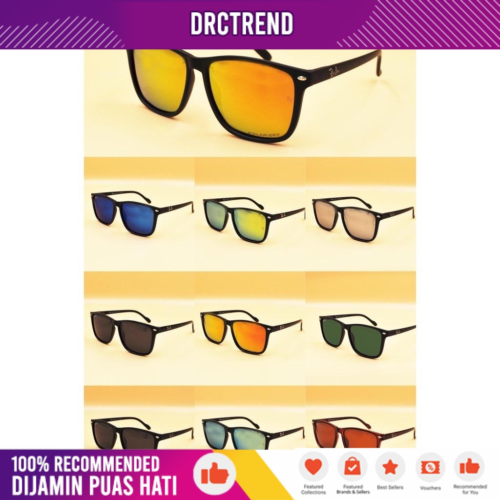 PREMIUM QUALITY Polarized Sunglasses Men Cermin Mata Anti Silau Siang ...