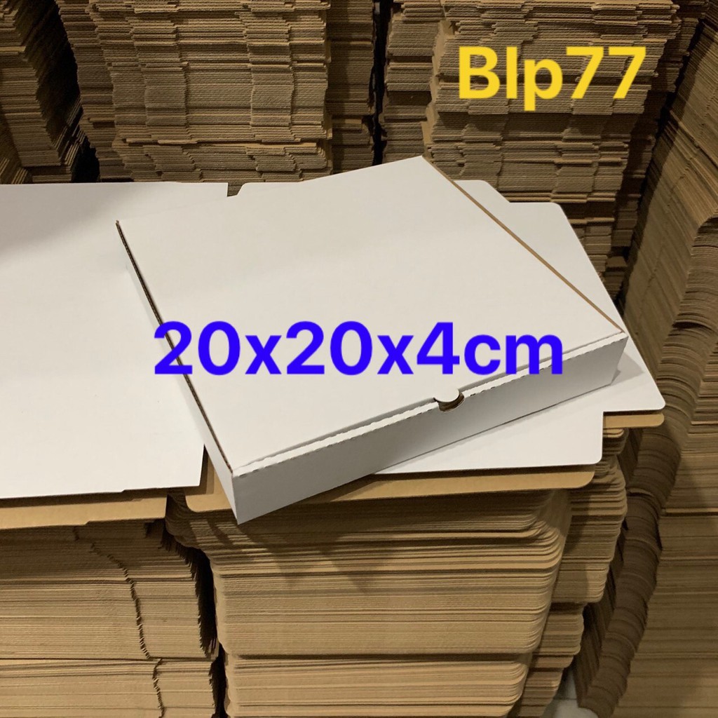20 carton boxes for pizza size 20x20x4cm | Shopee Malaysia