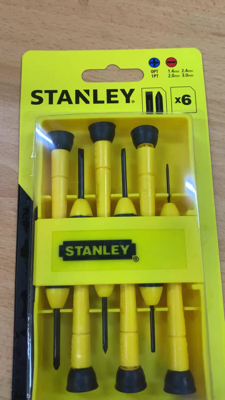 STANLEY PRECISION SCREWDRIVER SET 66052 | Shopee Malaysia