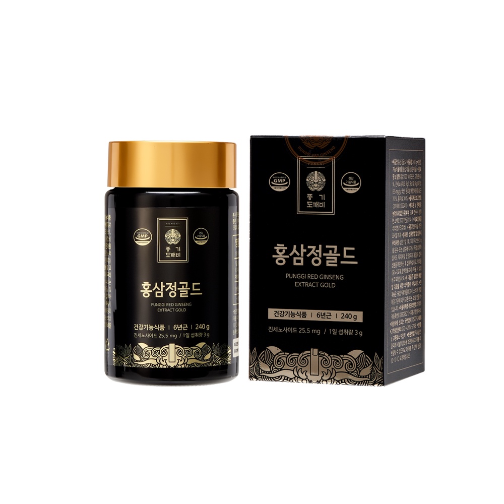 [BUSUNG FNB] Korean Punggi 6 Years Root Red Ginseng Extract 240g I ...