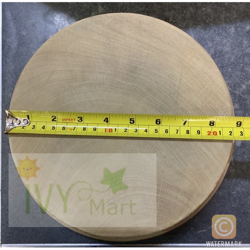 Thick Wooden Chopping Board Batu / Papan Potong Sayur Daging Tebal Kayu ...