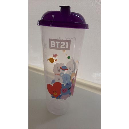 Bottle/glass CHATIME BT21/TUMBLER CHATIME x BT21 OFFICIAL LIMITED ...