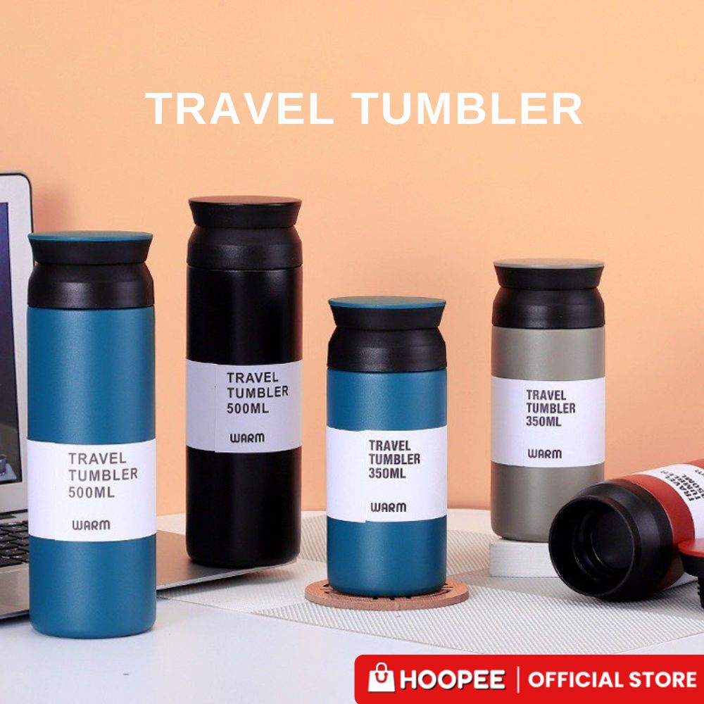 350ml 480ml Portable Coffee Travel Mug Coffee Tumbler SUS304 Stainless Steel Water Drinking ...