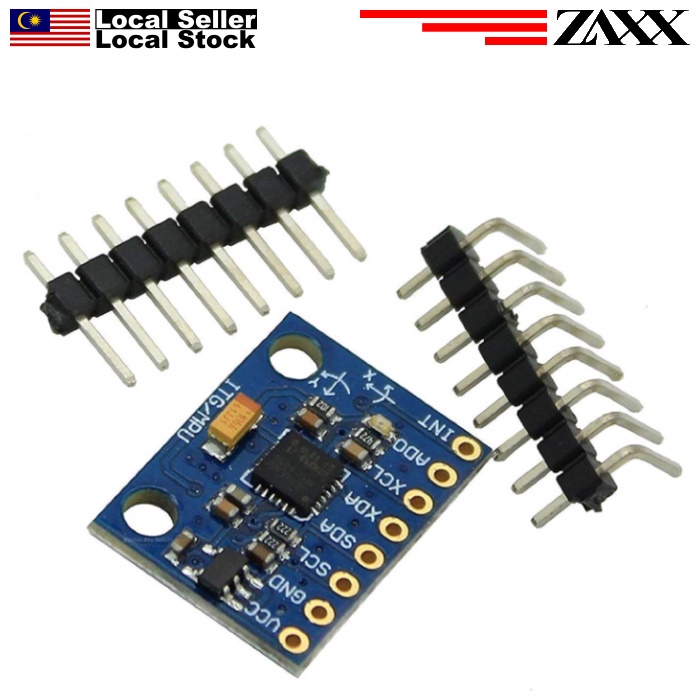 GY-521 MPU6050 6DOF Accelerometer & Gyro Sensor for DIY Electronics ...