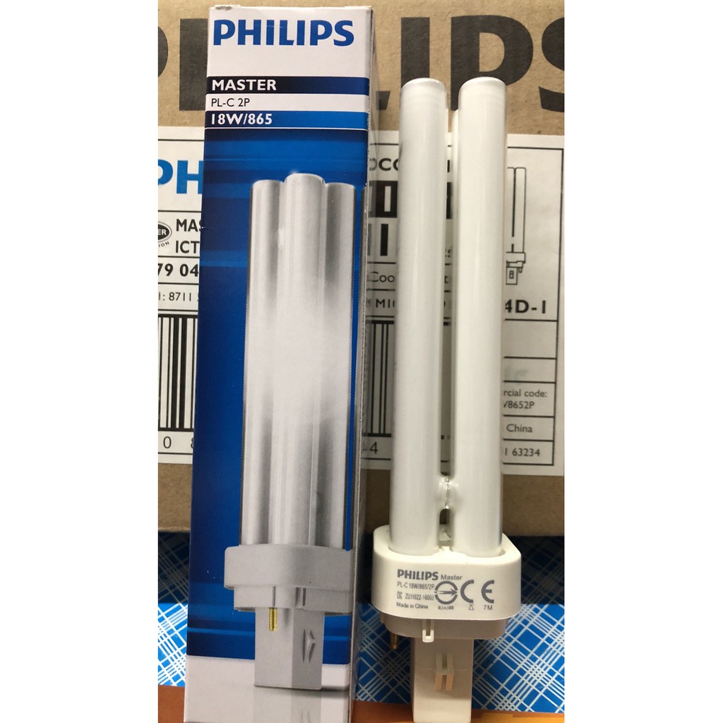 PHILIPS Master PL-C 865 2P 2pin G24 Cool White Fluorescent Lamp | Shopee Malaysia