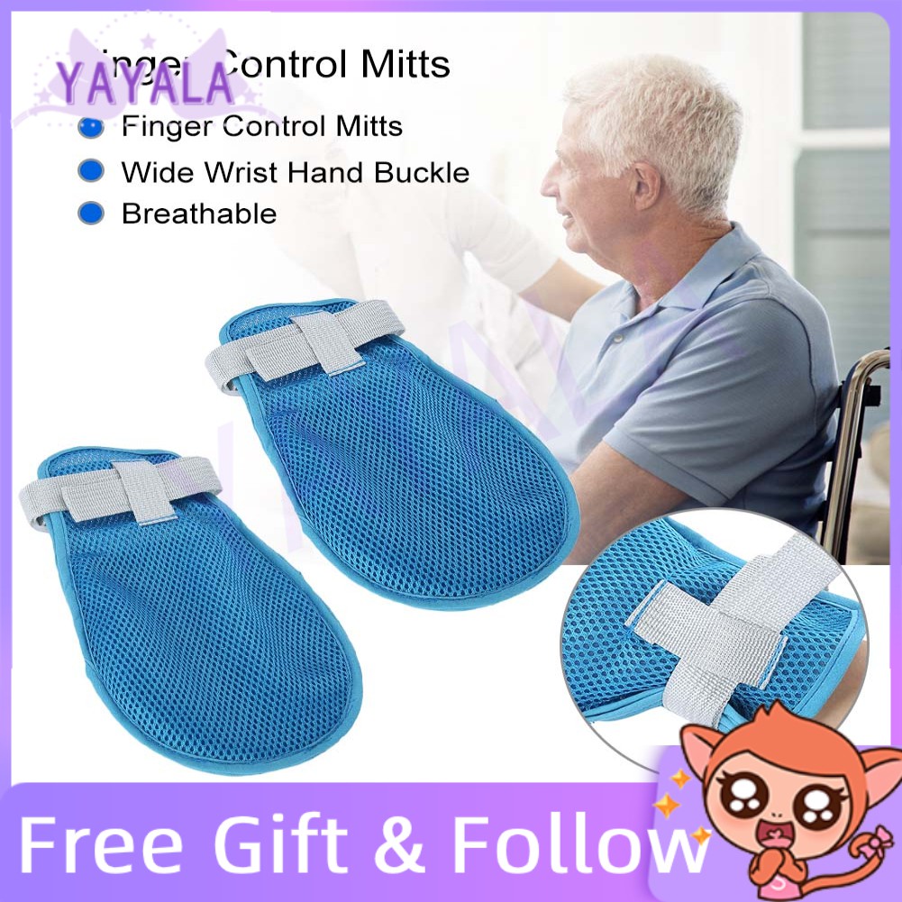 [Ready Stock] YAYALA 2pcs Hand Control Mitts Restraints Safety Patient ...