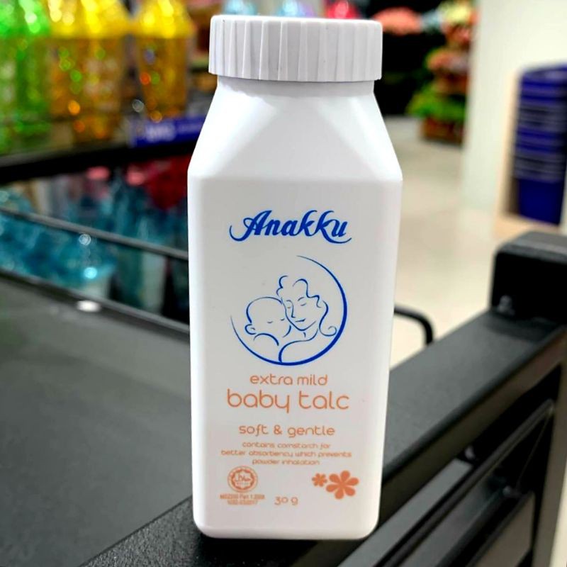 (HALAL) Anakku Talc🔥🔥ORIGINAL /AUTHENTIC🔥🔥 Anakku Baby Powder 30g ...
