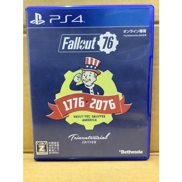 Original Disc [PS4] Fallout 76-Tricentennial Edition (Japan) (PLJM ...