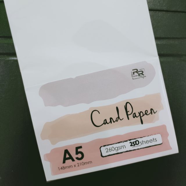 100pcs A5 A6 ART CARD 260gsm / Glossy Card / Kertas Kad | Shopee Malaysia