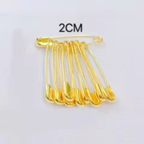 10pcs High Quality Safety Pin 20mm, 28mm, 54mm / Pin Keselamatan / 扣针 ...