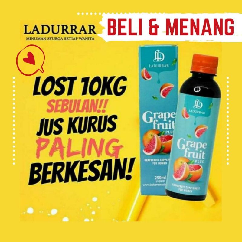 🔥HOT SELLING 🔥 PROMO MERDEKA LADURRAR GRAPEFRUIT JUS KURUS 🔥 | Shopee ...