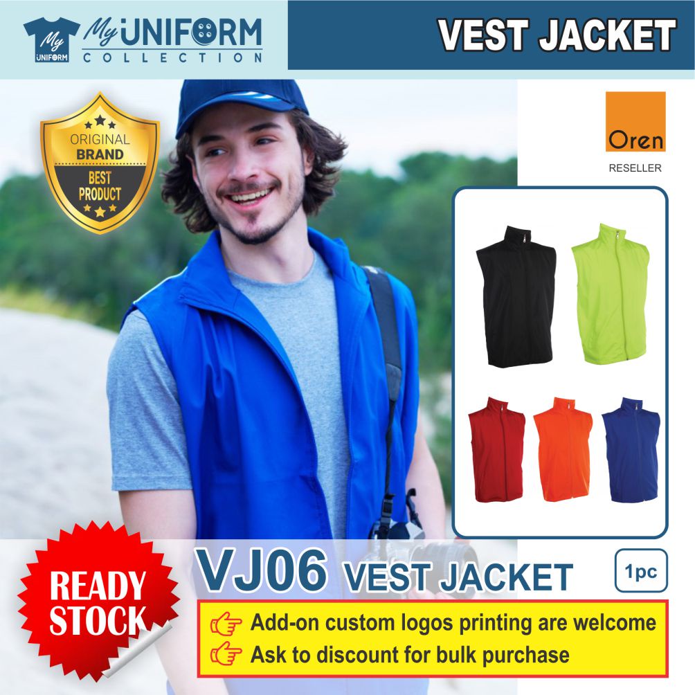 [Original Brand] Oren Sport VJ06 Unisex Vest Jacket / Workwear ...