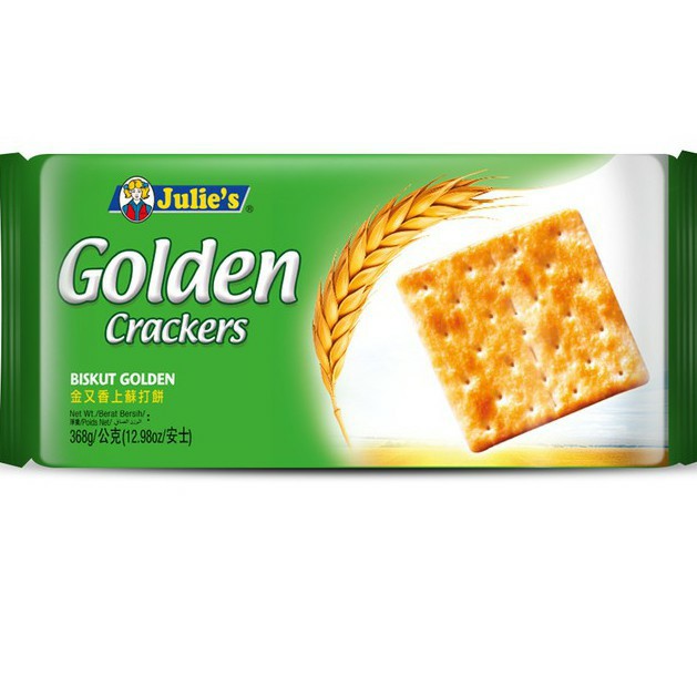 Julie's Crackers 331g - 343g ( Golden Cracker / Sugar Cracker / Cream ...