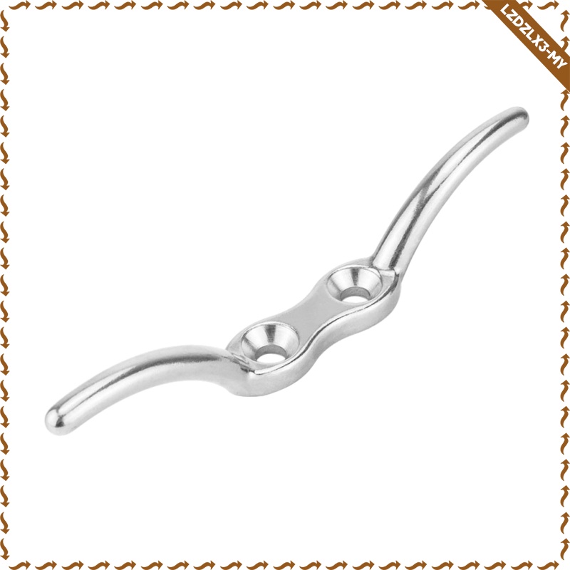 Dovewill 6 Inch Flagpole Cleat Hook Stainless Hardware for Flag Pole ...