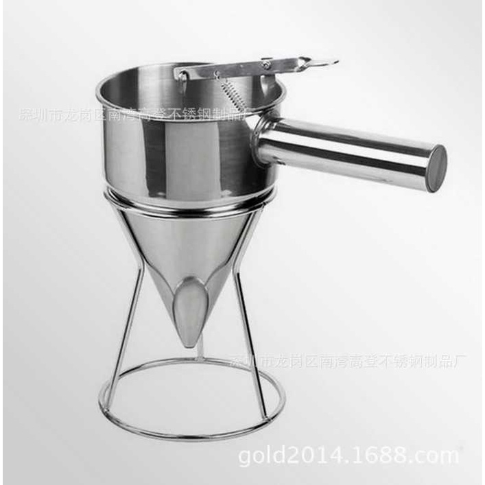 Stainless steel conical frame funnel octopus pellets oil bucket with ...