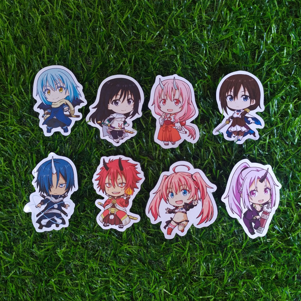 Anime Sticker Tensei shitara Slime Datta Ken Sticker Pack Rimuru Milim ...