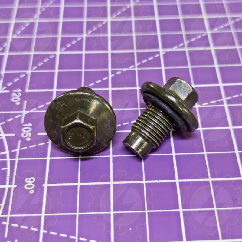 🌟SEBIJI HARGA🌟 FORD RANGER , FIESTA , FOCUS / MAZDA BT50 OIL SUMP NUT ...