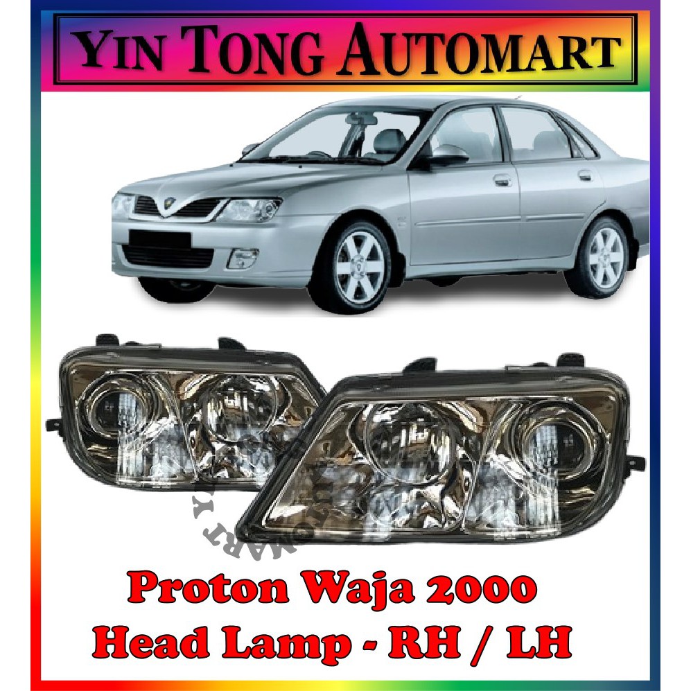 Proton Waja 2000 Year Head Lamp - Right / Left With Or Without Bulb ...