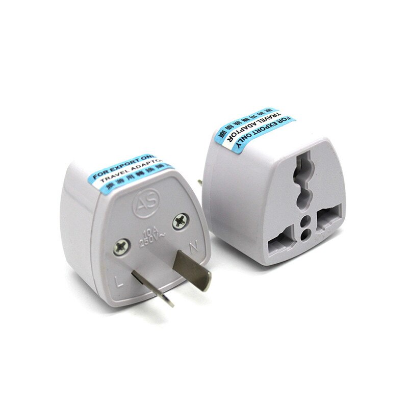 Universal 2Pin AU NZ Power Plug Adapter 2 pin New Zealand Australia ...