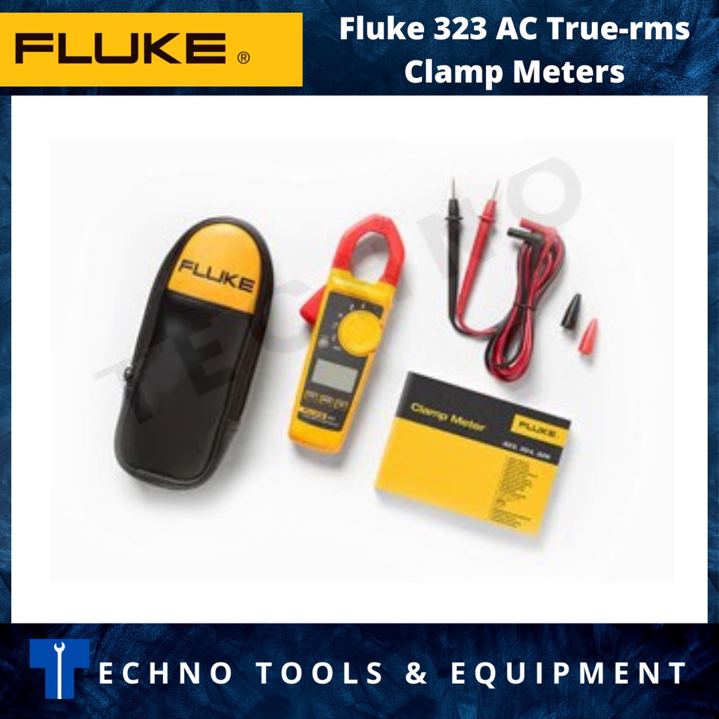 Fluke 323 AC True-rms Clamp Meters - Brand New & Original | Shopee Malaysia
