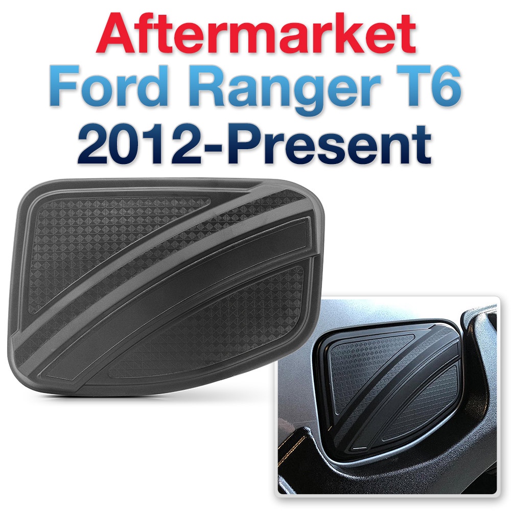 Tunez Matte Black Gas Tank Door Cover - Ford Ranger T6/T7/MK1/MK2 (2011 ...