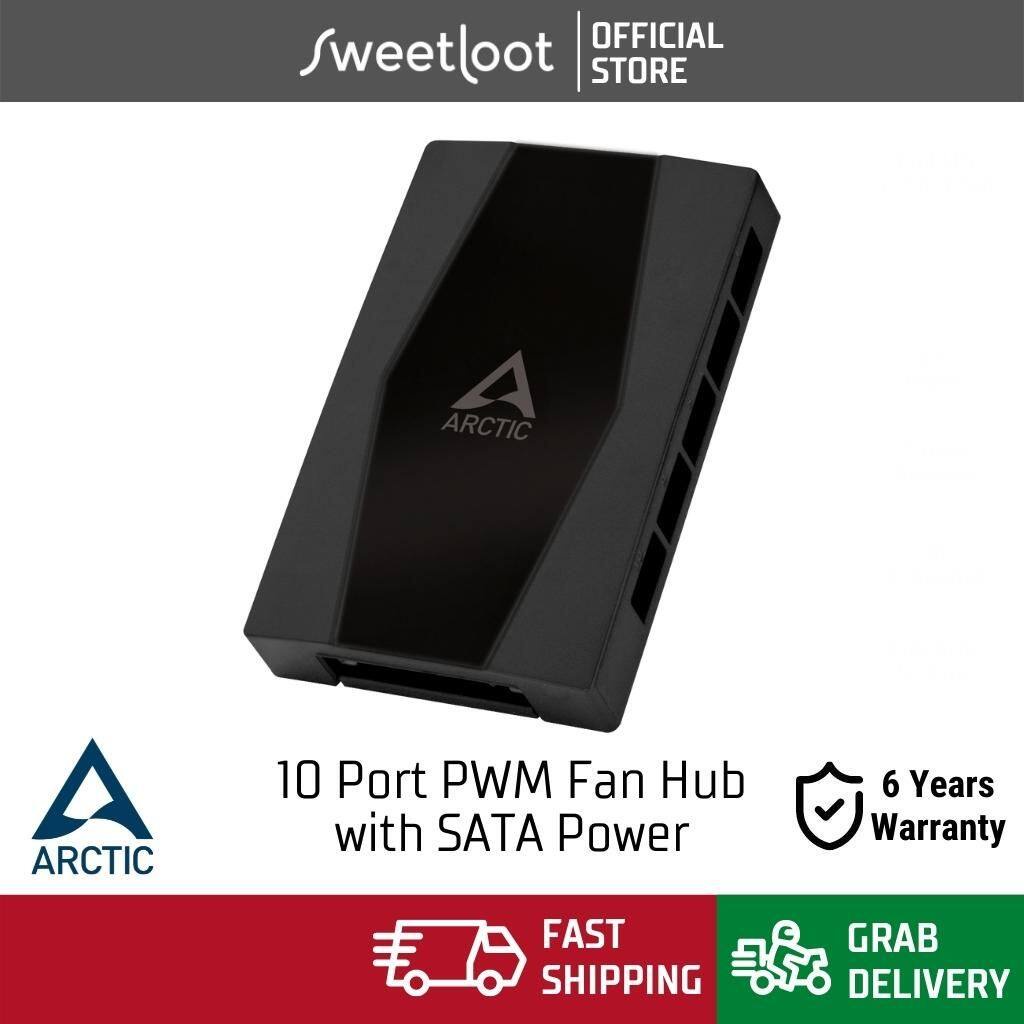 Arctic Case Fan Hub - 10 Port PWM SATA Powered | Shopee Malaysia